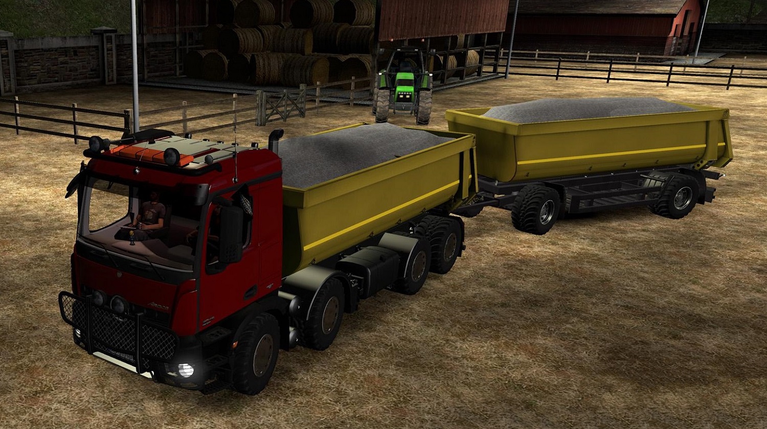 KIPPER AGRAR TRAILER (DX11) [1.36.X] - ETS2 mods download
