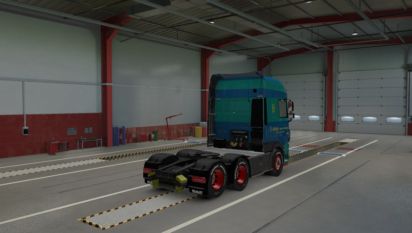 Allelys Heavy Haulage DAF XF Euro6 - ETS2 mods download