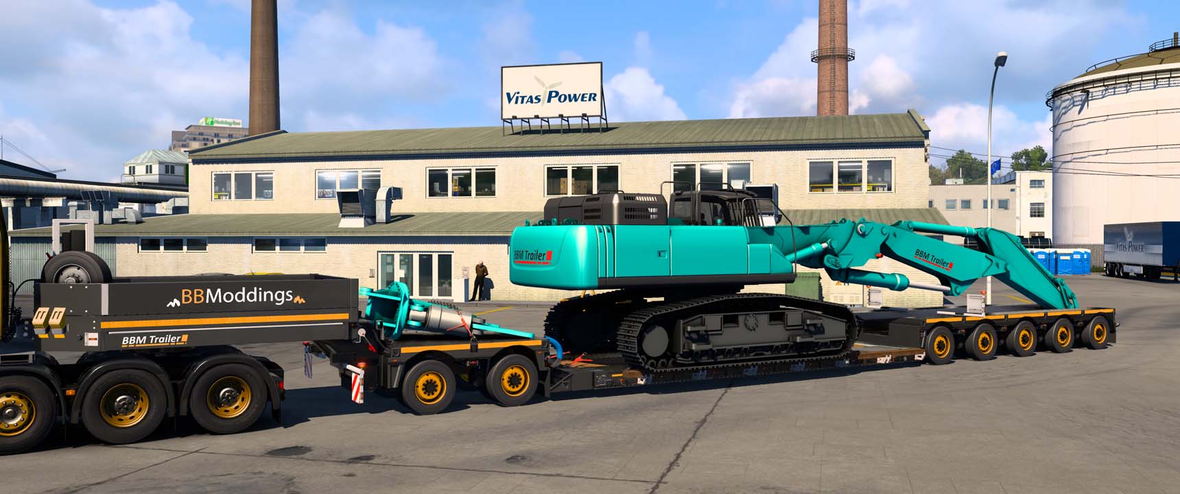 BBM Trailer EB5 v3.4 1.51 - ETS2 mods download