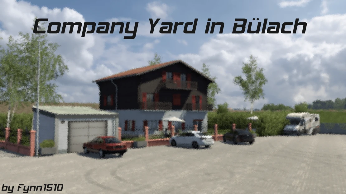 Company Yard in Bülach v1.1 1.50 - ETS2 mods download