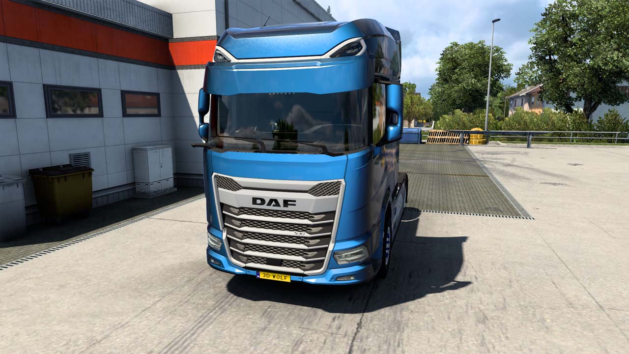 DAF XG/XG+ Big Sunshield v1.0 1.49 - ETS2 mods download