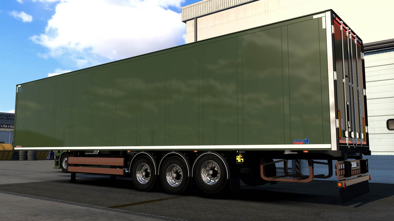 European Trailer Pack v2.5 1.54 - ETS2 mods download