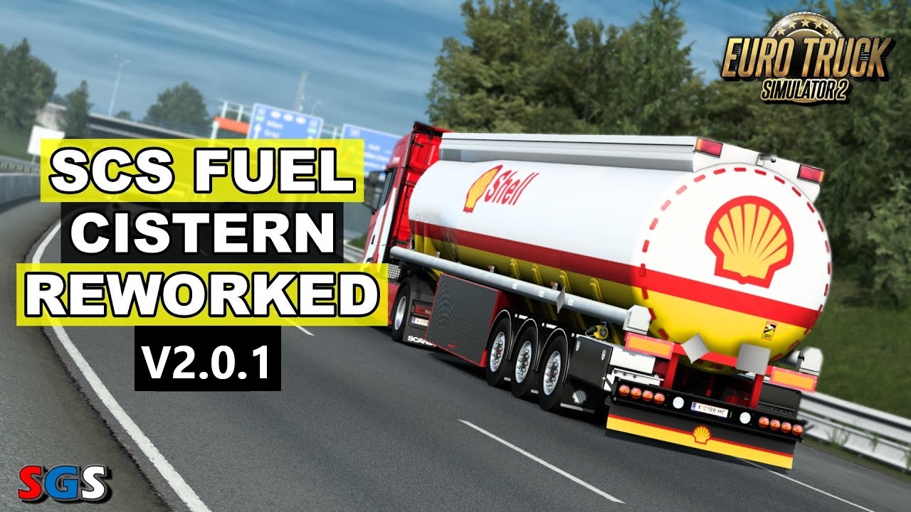 Fuel Cistern Reworked By MdModding v2.0.1 1.49 - ETS2 mods download
