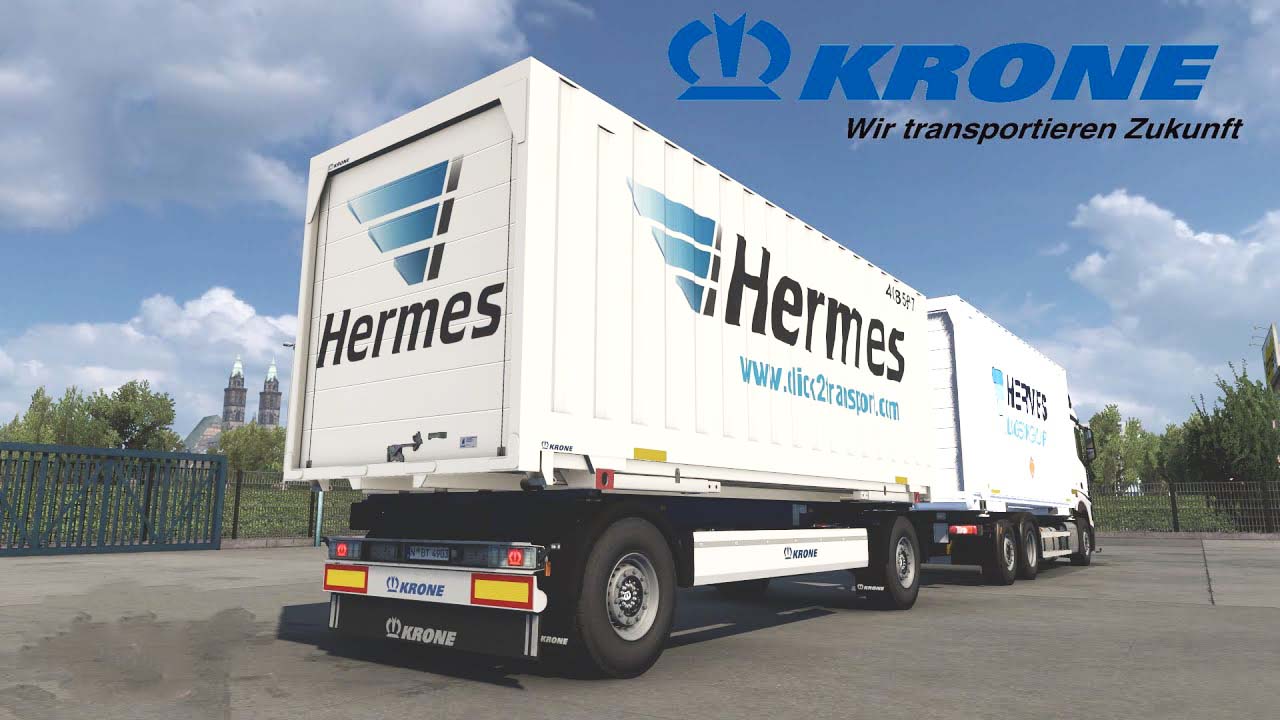Krone Profi Box Carrier Pack v1.6.1 1.47 - ETS2 mods download