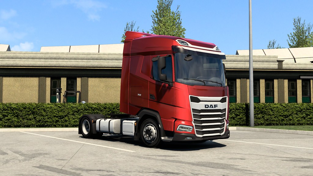 Low deck chassis addon for DAF 2021 by Sogard3 v1.4 1.48.x - ETS2 mods ...