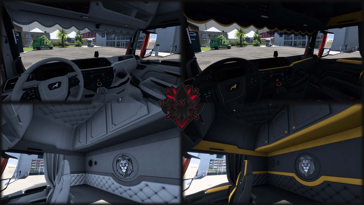 MAN TGX 2020 Interior Bundle v1.0 1.52 - ETS2 mods download