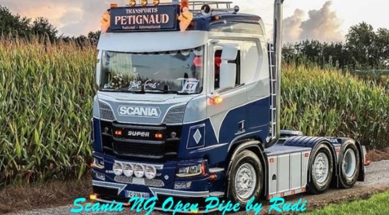 Scania NG Open Pipe By Rudi V1 3 1 48 ETS2 Mods Download