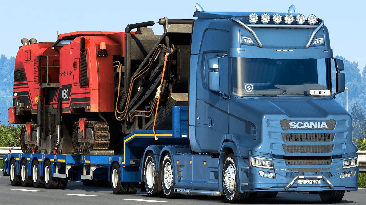 Scania NG TCAB SCS Base by soap98 v1.53 - ETS2 mods download