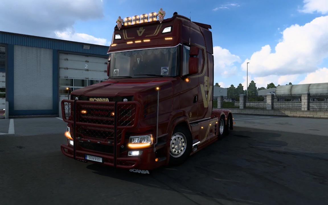 H&W Scania Next Gen Torpedo v3.16.3 1.53 - ETS2 mods download