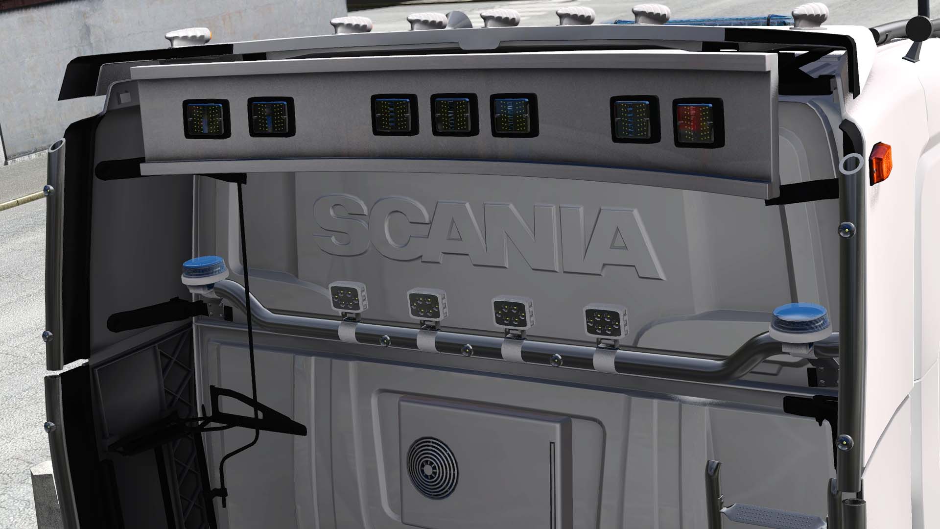 Scania S NextGen High Cabin Rear Tuning Pack v1.53 - ETS2 mods download