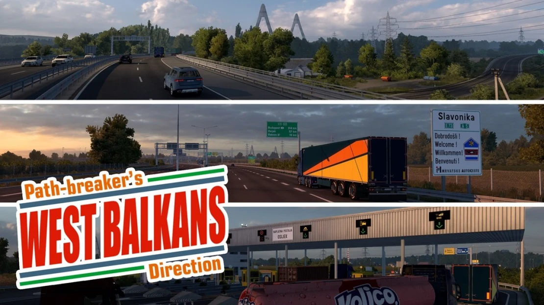 WBPD (West Balkans Path-Breaker's Direction) Map v3.8 1.53 - ETS2 mods ...