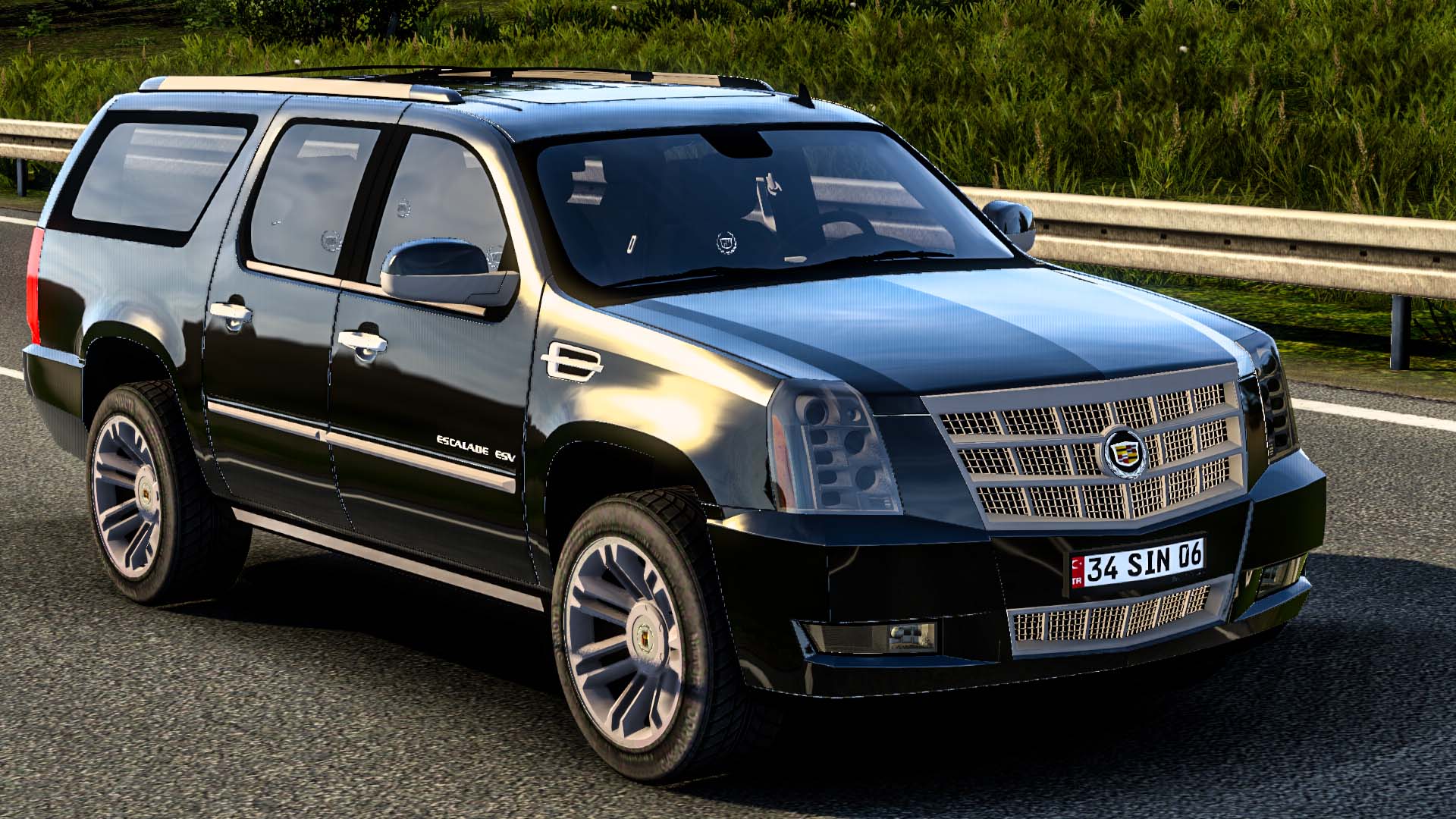 Cadillac Escalade ESV Platinium - ETS2 mods download
