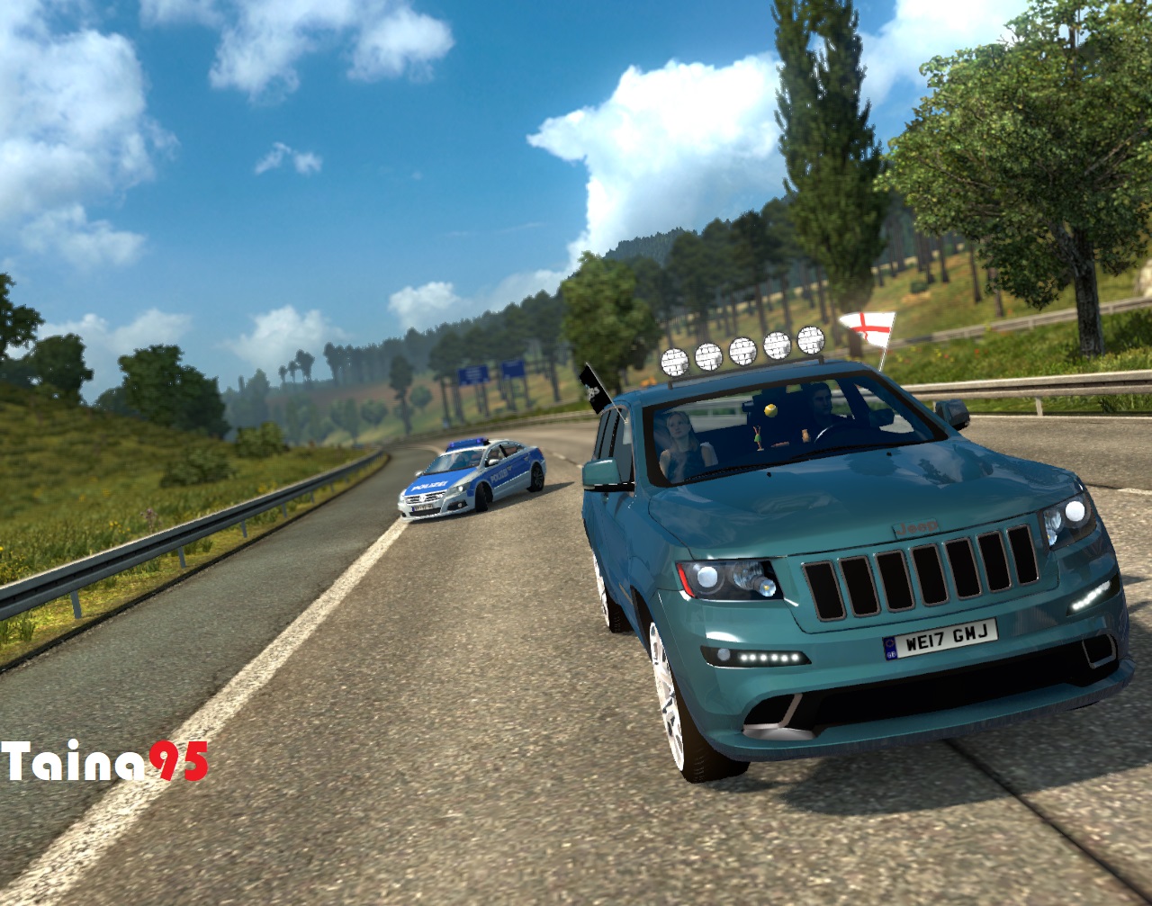 JEEP GRAND CHEROKEE SRT8 V1.10 - ETS2 mods download