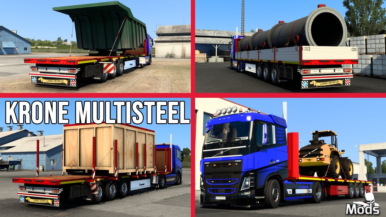 KRONE PROFILINER MULTISTEEL V2 0 1 45 ETS2 Mods Euro Truck