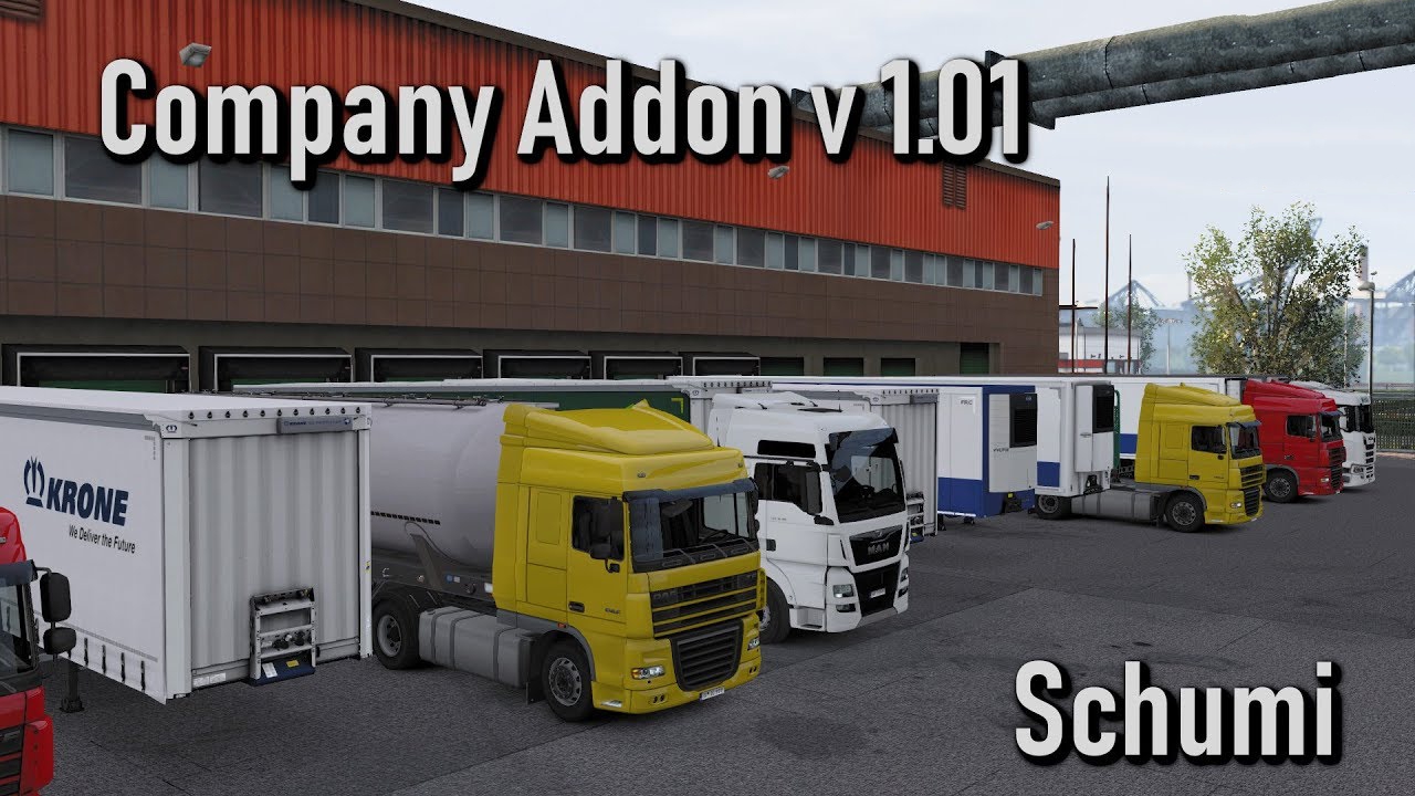 Company Addon v1.01 by Schumi [1.34.x] - ETS2 mods download