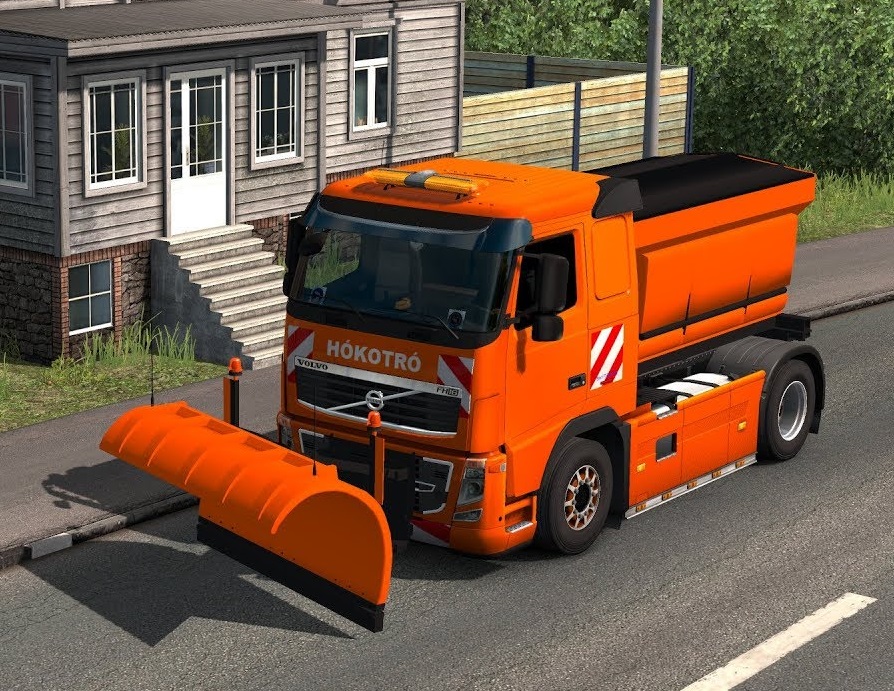 Snow Plow 1.33.x - ETS2 mods download
