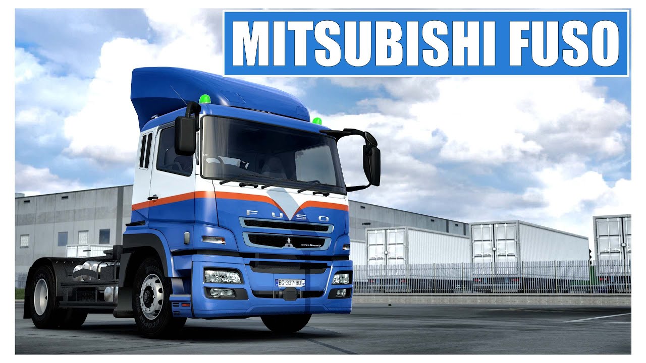 Mitsubishi Fuso Super Great V v1.49 - ETS2 mods download