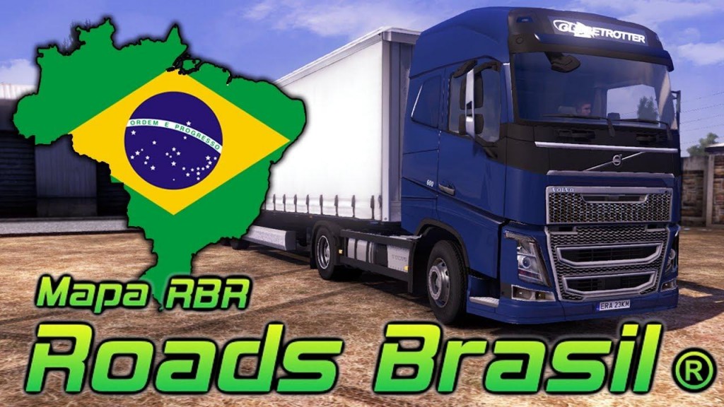 Brasil map v3.0 - ETS2 mods download
