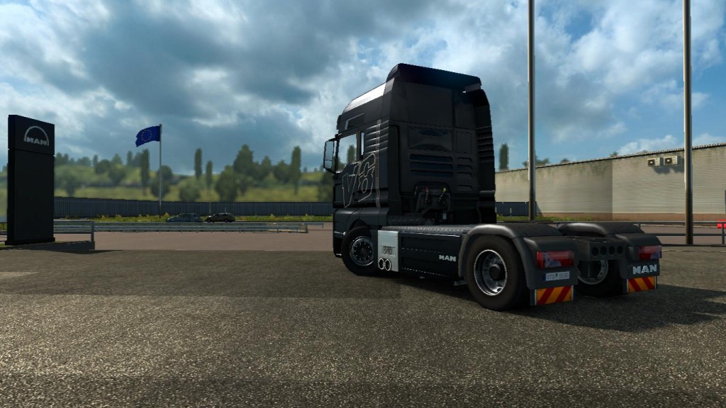 MAN V8 SKIN 1.19 - ETS2 mods download