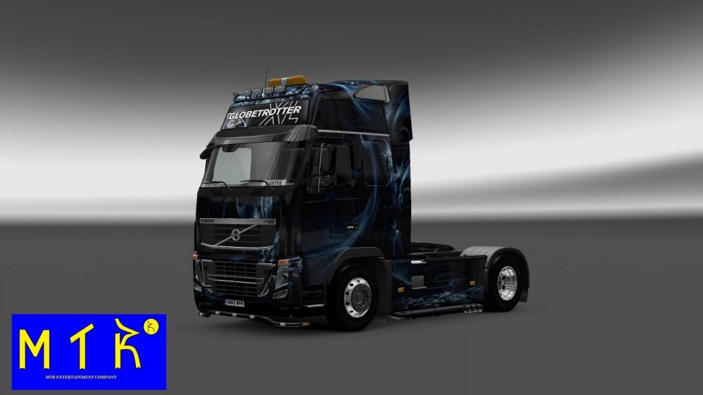 SKIN VOLVO FH16 ABSTRACT EFFECT - ETS2 mods download