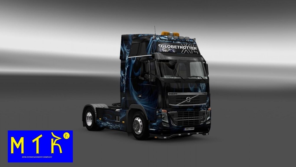 SKIN VOLVO FH16 ABSTRACT EFFECT - ETS2 mods download
