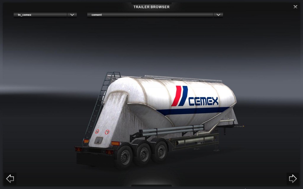 CEMEX TRAILER V1.0 - ETS2 mods download