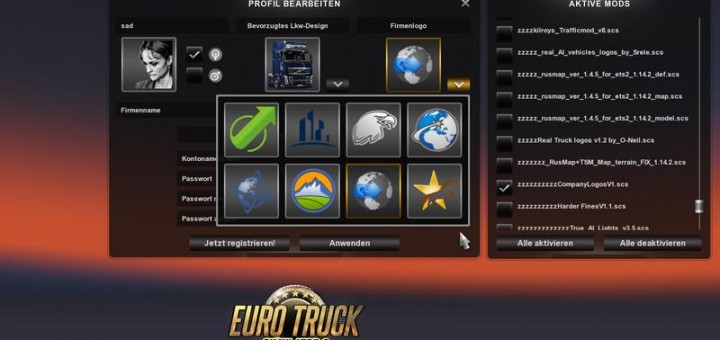 Refreshed Menu Icons v4.0 1.32 - ETS2 mods | Euro truck simulator 2 ...
