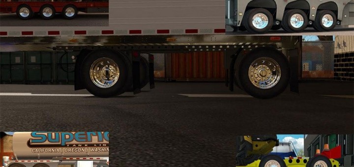 50keda Wheels Pack v4.4 (1.43.x) - ETS2 mods | Euro truck simulator 2 ...
