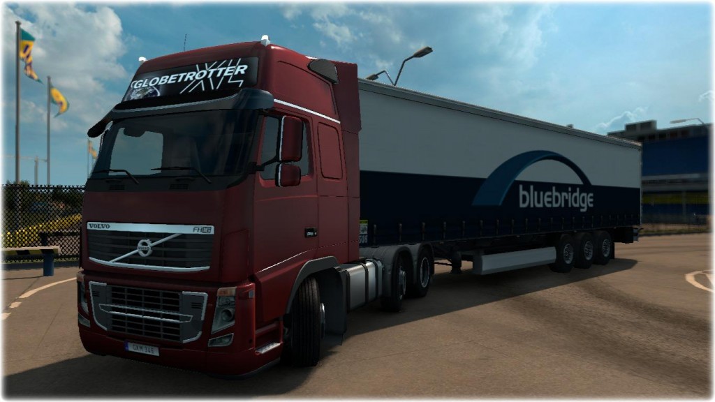 BLUEBRIDGE FERRY TRAILER - ETS2 mods download