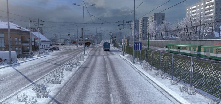 BLUE BEACONS MOD V1.26 - ETS2 mods | Euro truck simulator 2 mods ...