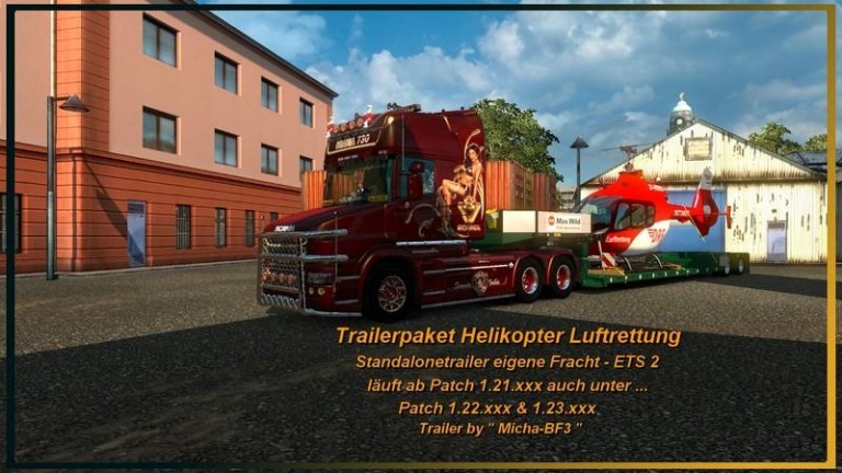 HELICOPTER AIR RESCUE - ETS2 mods download