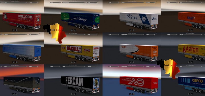 INVISIBLE BDF TRAILER V1 - ETS2 mods | Euro truck simulator 2 mods ...