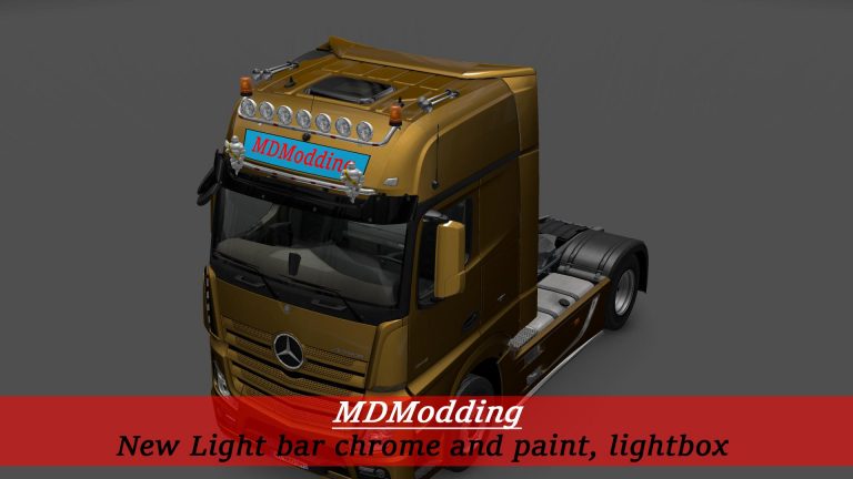 LIGHT BAR AND LIGHTBOX V2 - ETS2 mods download