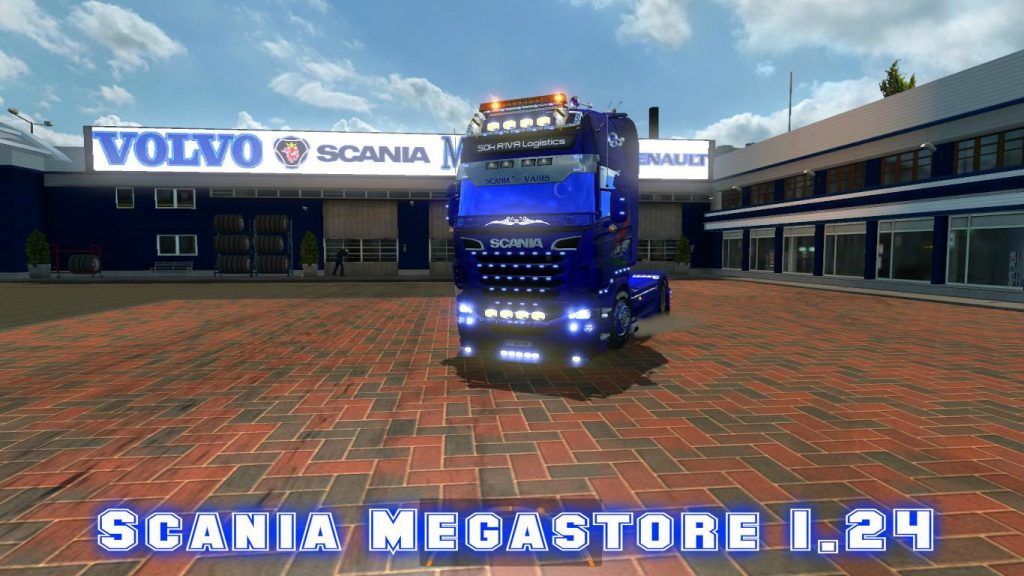 SCANIA MEGASTORE 1.24 - ETS2 mods download