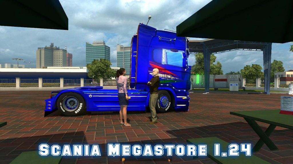SCANIA MEGASTORE 1.24 - ETS2 mods download