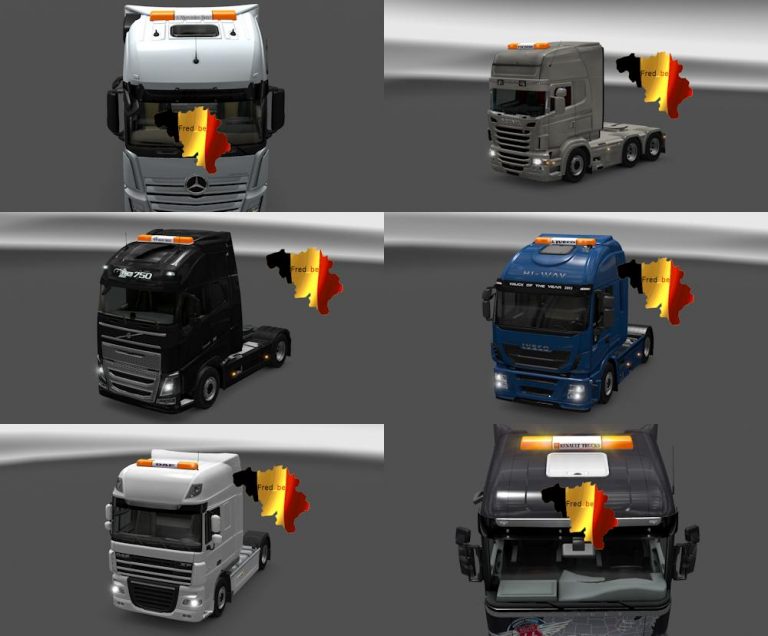 BEACON FOR ALL TRUCKS V1.24 - ETS2 mods download