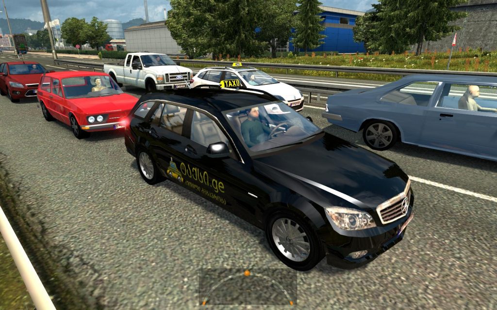 TAXI TRAFFIC PACK UPDATE V0.8 - ETS2 mods download