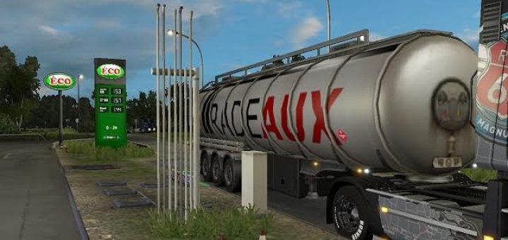 1.36 Vang's open semitrailer with 12 cargoes - ETS2 mods | Euro truck ...
