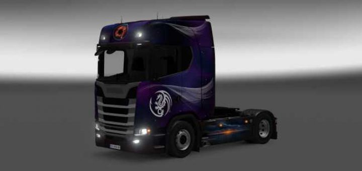 Scania NIGHT FLYER skin - ETS2 mods | Euro truck simulator 2 mods ...