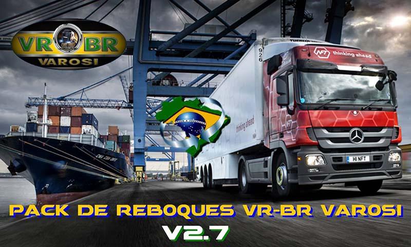 BRAZILIAN TRAILERS V2.7 [1.27.X] - ETS2 mods download