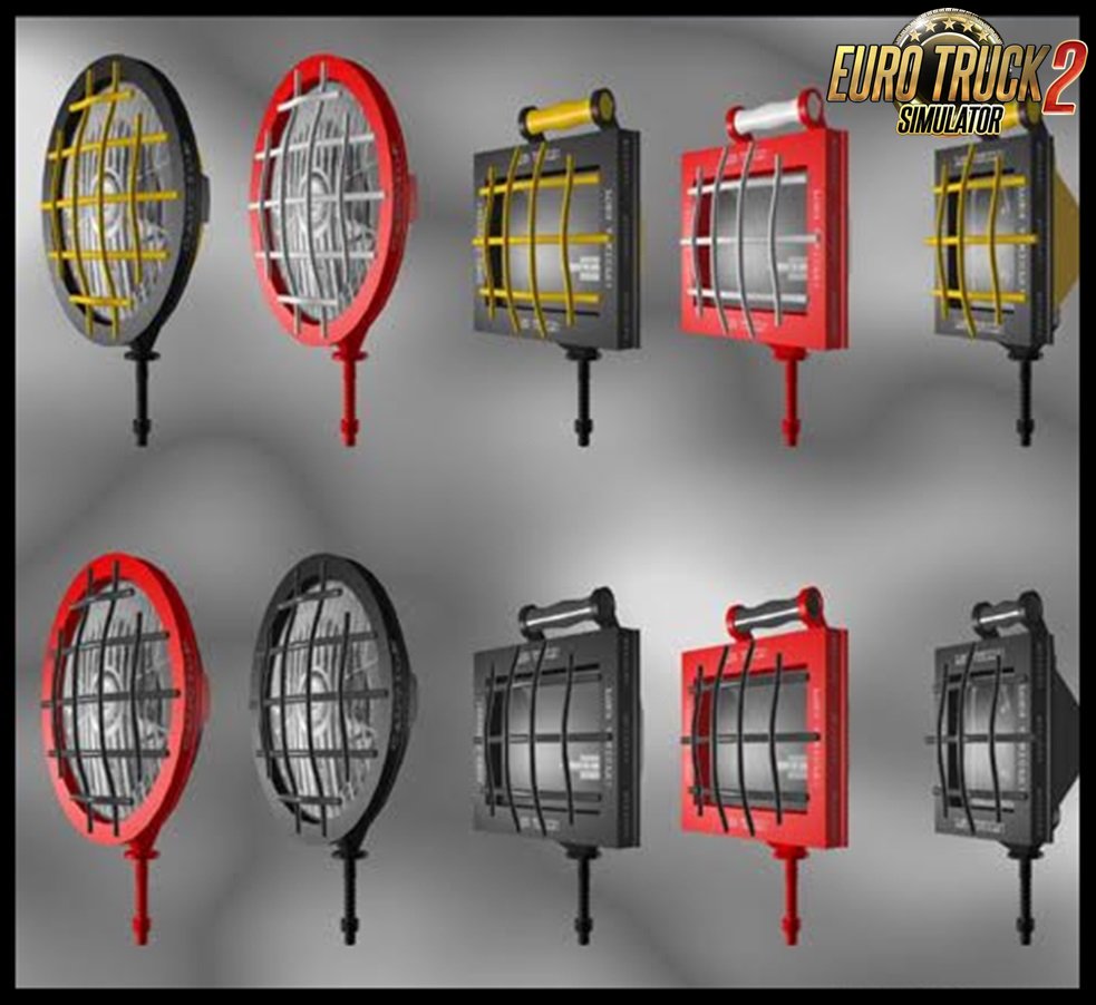 Light pack by siavash0098 - ETS2 mods download