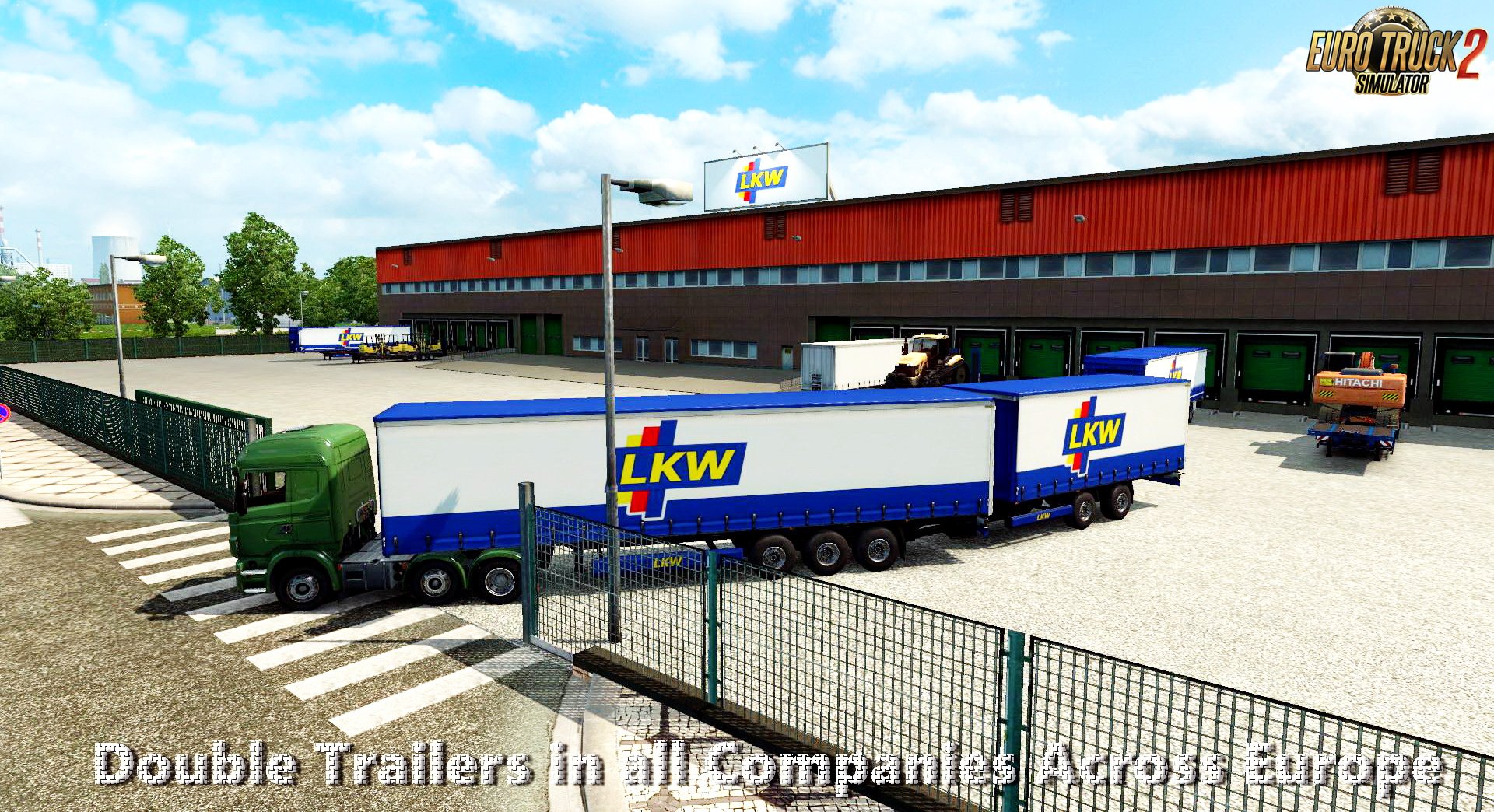 Double Trailers in all Companies Across Europe v1.0 (1.28.x) - ETS2 ...