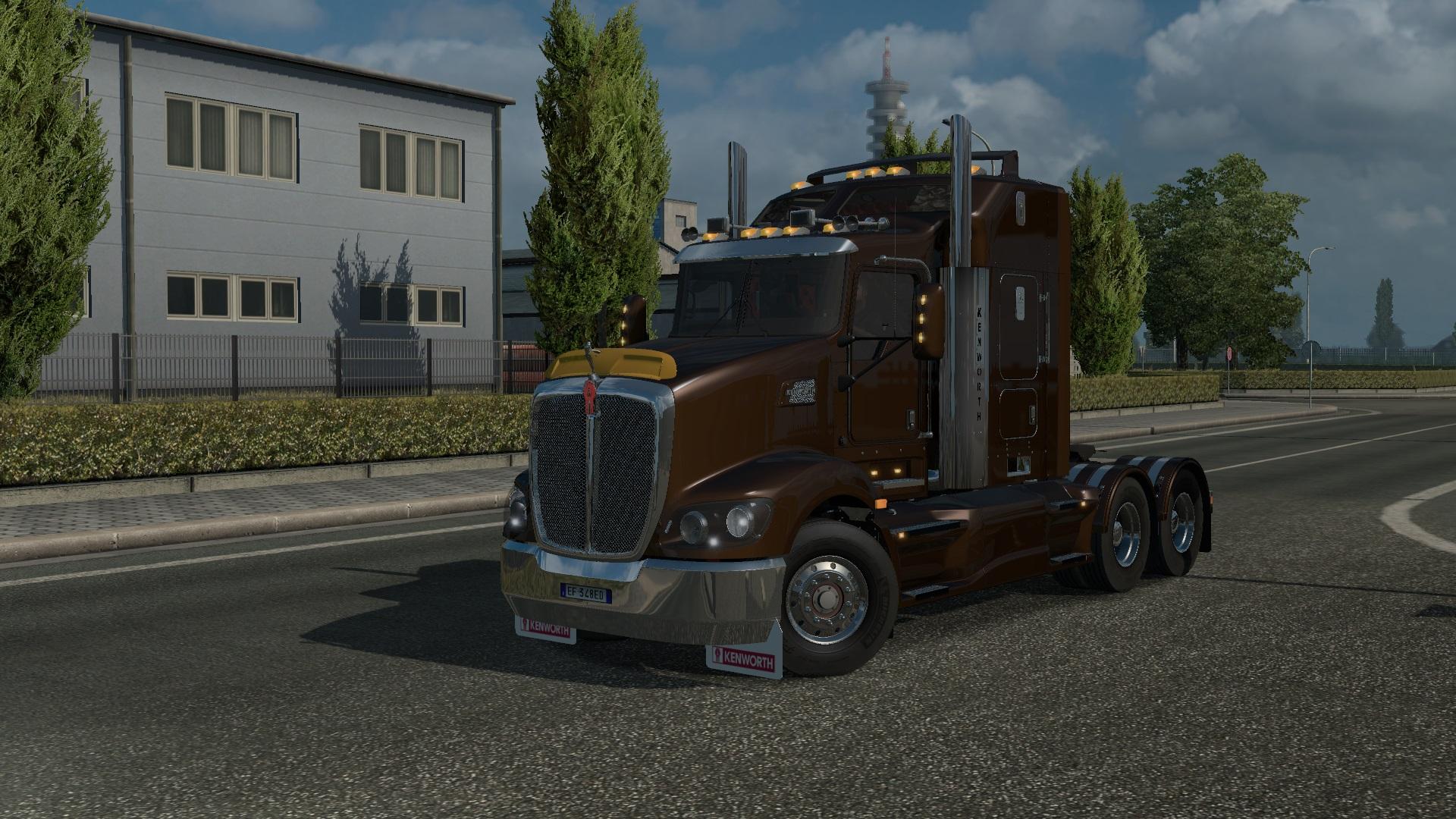 KENWORTH T-609 LHD [1.28.X] - ETS2 mods download