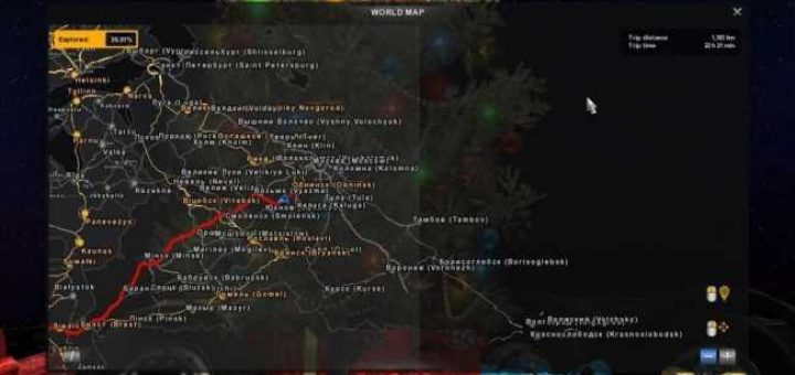 Map of the United Kingdom v1.1.1 by BGC Trucking 1.36.x - ETS2 mods ...
