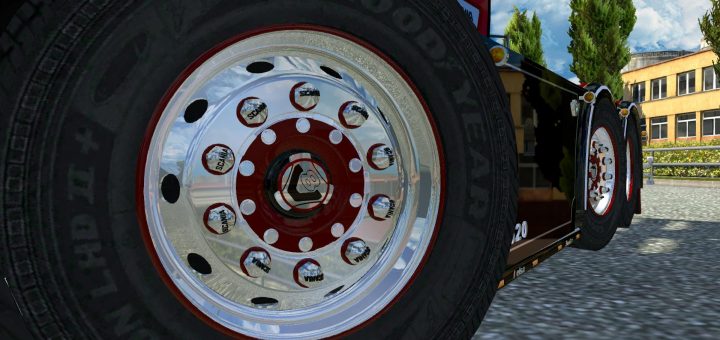 Large Pack of Wheels for Trucks and Trailers by Jasper [1.48] - ETS2 ...
