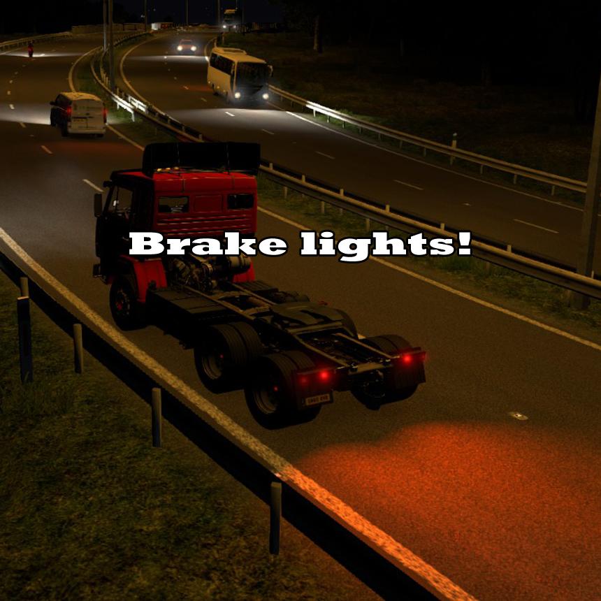 REAL WORLD VEHICLE LIGHTS FIX V1.0 (1.28.X) - ETS2 mods download