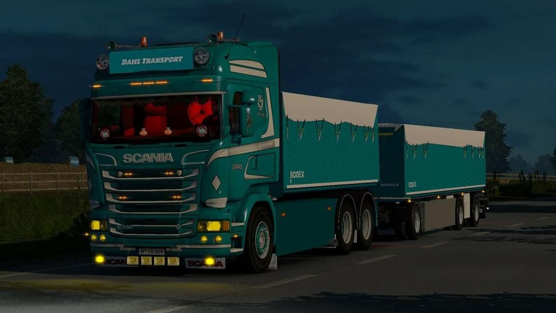 SCANIA CONTAINER COMBO FOR RJL V1.0 - ETS2 mods download