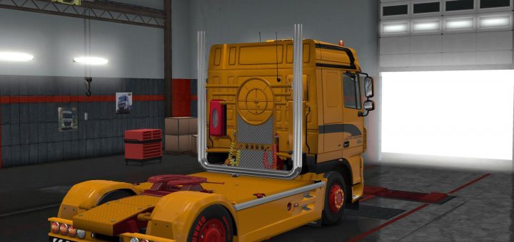 DAF XF Van de Wiel Transport v1.0 1.55 - ETS2 mods download