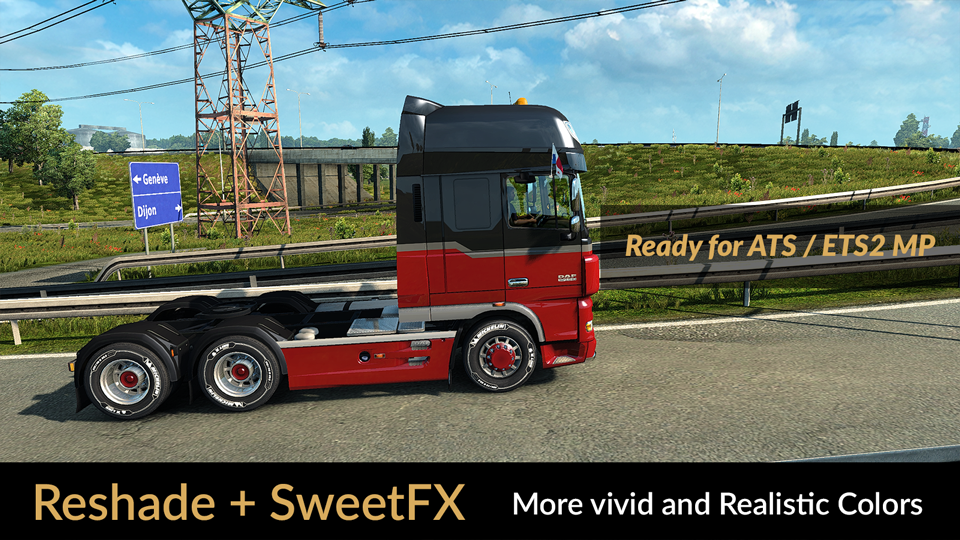Reshade and SweetFX: More vivid and Realistic Colors v1.9.3 - ETS2 mods ...