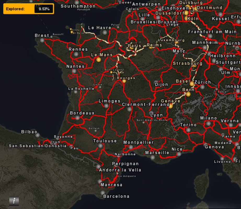 ETS2 Satellite Map Updated (29/12/17) - ETS2 mods download
